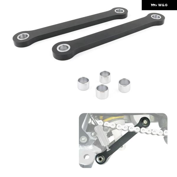 オートバイ バイク リアサスペンション ローダウンリンクキット カワサキ Z1000 2003-06 Z800 2013-16 カスタム パーツ アクセサリーProtective parts:OtherHign-concerned Chem...
