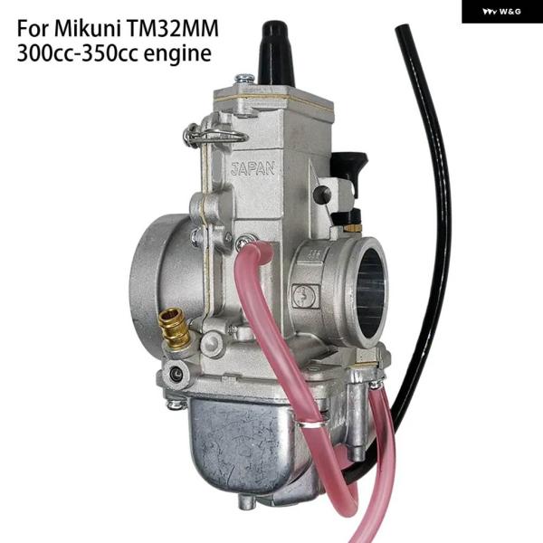 キャブレター TM32 32MM フラットスライド スムースボア ヤマハ DT200WR DT200S RZ250 RZ350 キャブレター 300CC-350CC ATV ダート バイク カスタム パーツ アクセサリーHigh-conce...