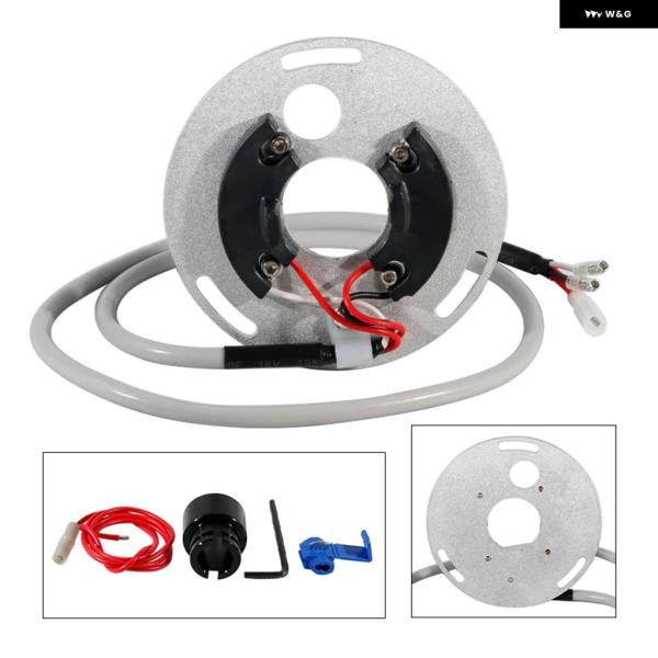 オートバイ ステーター 点火 コイル パルスセンサー ホンダ CB350F CB350F0 CB350F1 4点 OEM:30200-333-004 ポイント アセンブリ カスタム パーツ アクセサリーHigh-concerned chem...