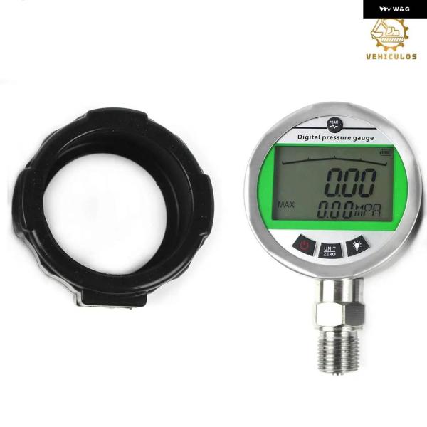 デジタル圧力計 80MPA-16MPA 水圧 NPT1/4 G1/2 インターフェース 付き 精度 バックライト 油圧 ガス カスタム パーツ アクセサリーHigh-concerned chemical:NoneBrand Name:VEH...