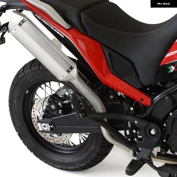 MOTO MORINI XCAPE X CAPE 2021-2023 X CAPE 649 X-CAPE 650 650X ESCAPE スリップオン オートバイ ハイポジションエキゾーストマフラー パイプ カスタム パーツ アクセサリーM...