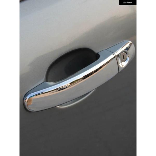クロームカーハンドルカバー トリム ステッカー フォード S-MAX 2007-2012年型SMAX用 スタイリング アクセサリー カスタム パーツ アクセサリーItem Width:1inchItem Length:1inchExtern...