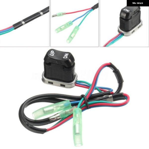 チルト トリム スイッチ ヤマハ 4ストローク船外機 リモコン 703-82563-01-00 ボートマリン チルト トリム スイッチ アセンブリ カスタム パーツ アクセサリーHigh-concerned chemical:NoneDim...