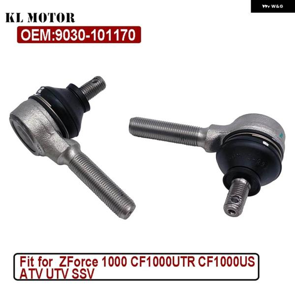 M10-M12タイロッドエンドキット はCFステアリングナックルタイロッドエンドボールジョイントZFORCE 1000 800 500 X6 ATV 9030-101170に適合 カスタム パーツ アクセサリーHigh-concerned ...