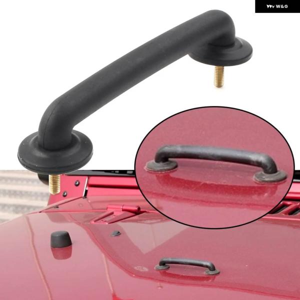 ホールドダウンブラケットストラップ フード フロントガラス ジープ ラングラー JK TJ 1997-2018 カスタム パーツ アクセサリーHigh-concerned chemical:NoneExternal Testing Cert...