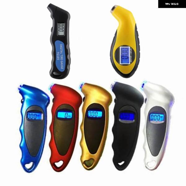 TG105 TG205 R-6802 高精度デジタル タイヤエア圧計 LCDディスプレイ マノメーター 気圧計 車 トラック カスタム パーツ アクセサリーHigh-concerned chemical:NoneMaterial:ABSMo...