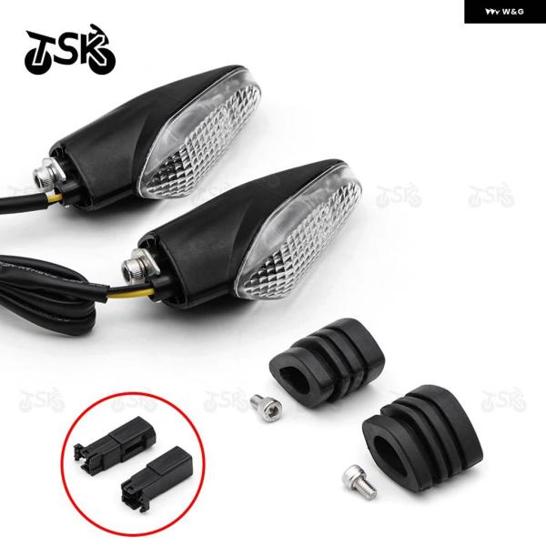 フロントリア LED ウィンカーインジケーターライト ブリンカー DUCATI XDIAVEL S ダークブラック スター ストリートフライト V4 V4S バイク カスタム パーツ アクセサリーBattery Included:NoHig...