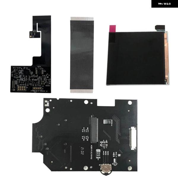 IPSスクリーン リボンケーブルパーツ FUNNYPLAYING GB DMG IPS LCDスクリーンキット フレキシブルケーブル スクリーンブラケット ゲームボーイ カスタム パーツ アクセサリーHigh-concerned chemi...