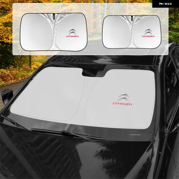 車用 フロントガラス サンシェード カバー フロントウィンドウサンバイザーカバー シトロエン C4 XSARA C5 エアクロス カクタス C1 C2 C3用 カスタム パーツ アクセサリーHigh-concerned chemical:N...