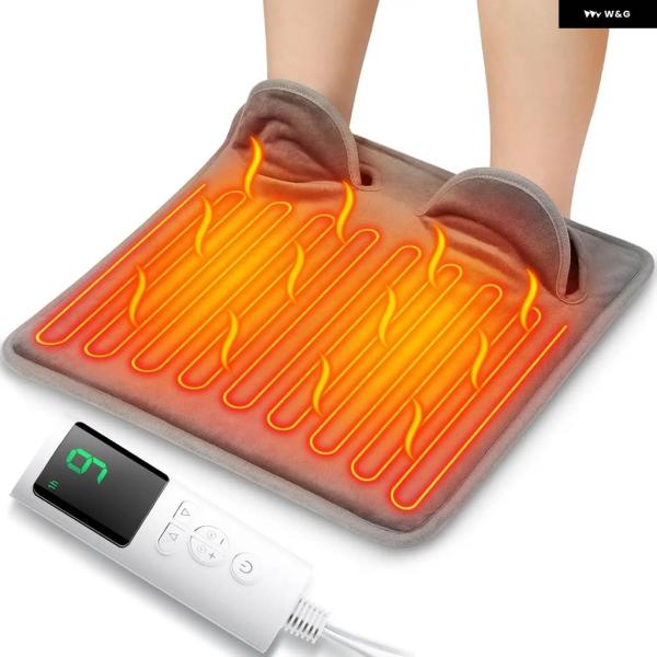 電気式フットウォーマーマット 4段階温度調節機能 柔らかく洗濯可能 家庭オフィス向け 冬暖かさを提供アクセサリー カスタム パーツ アクセサリーHigh-concerned chemical:NoneOrigin:Mainland Chin...