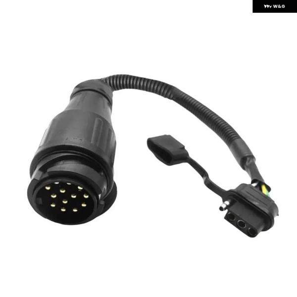 RVトレーラー用 コネクタプラグ アダプター EU 13ピン丸型US 4ピンコネクタプラグへ カスタム パーツ アクセサリーHigh-concerned chemical:NoneOrigin:Mainland ChinaMaterial:...
