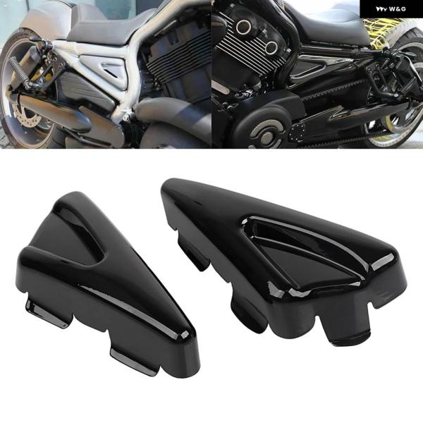 オートバイ タンクサイド フレーム カバー ハーレー ナイトロッドスペシャル VRSCDX 2012-2017 V-ROD MUSCLE VRSCF 2009-2017 カスタム パーツ アクセサリーHigh-concerned chemi...
