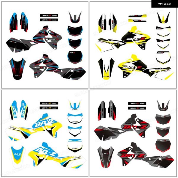DRZ400 DRZ 400 2000 - 2015 2001 2002 ステッカー デカール デコレーションキット カスタム パーツ アクセサリーHigh-concerned chemical:NoneMaterial:PVCOrigin...
