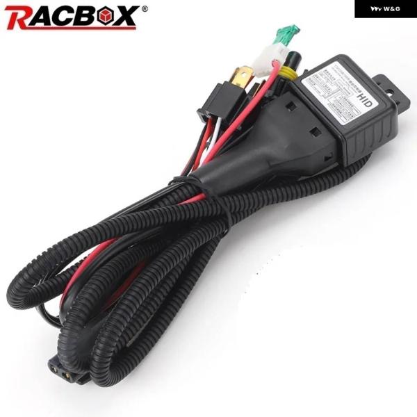 H4リレー配線 ハーネス ソケットHID キセノン ランプコネクタ伸縮式ランプ 制御 ハイ/ローライトビームライングループ1リード2ランプ カスタム パーツ アクセサリーHigh-concerned chemical:NoneWire Ma...