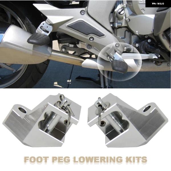 BMW K1600GT K1600BAGGER K1600B オートバイ ドライバー用 フットペグ ローダウンキット パッセンジャー用 ローダウン 1.5インチ 2011-2020 カスタム パーツ アクセサリーHigh-concerned...
