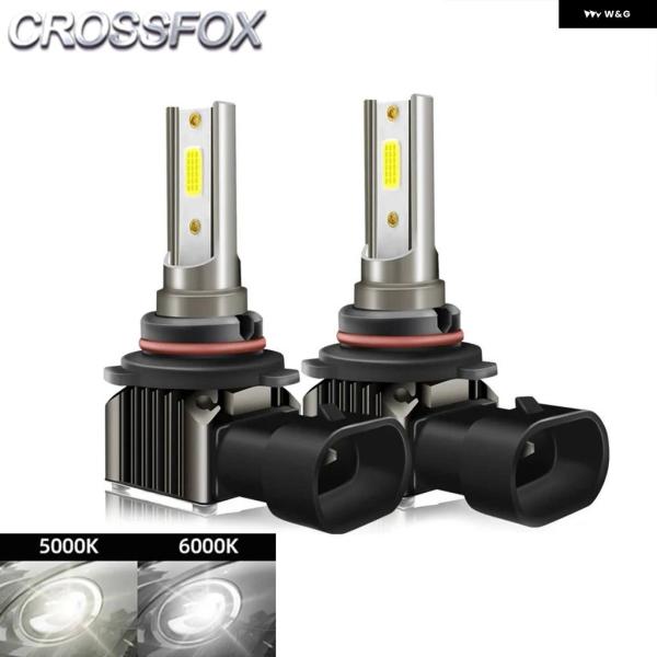 2個 車用 LED ヘッドライト バルブ H8 H9 H11 H7 60W 12000LM 9005 HB3 9006 HB4 5000K 6000K フォグライト 12V LED ランプアンプル カスタム パーツ アクセサリーHigh-c...