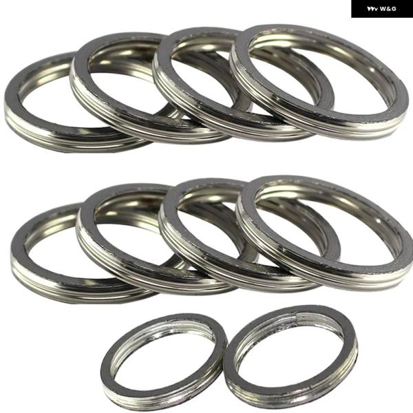 43MM エキゾースト パイプ ガスケット ホンダ CB400 CB400A 08-12 CBR600RR 03-13 16-20 CBR600RA 09-13 VT600C 97-99 XL650V 02-06 NT650V 03-05 ...