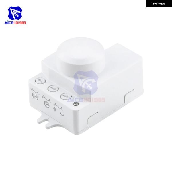 AC 220V 5.8GHZ マイクロ波レーダーセンサースイッチ 人体動作 誘導 センサー LED ライトセンサースイッチ カスタム パーツ アクセサリーHigh-concerned chemical:Noneis_customized:Y...