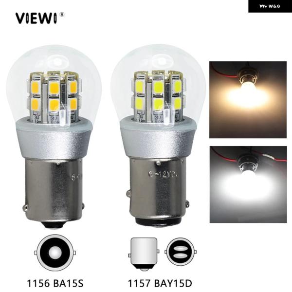 スーパー LED カーライト S25 1156 BA15S 1157 BAY15D P21W CANBUS 6V 〜 12V 3W ブレーキランプ バックランプ ウインカー DRL テールランプ 6V カスタム パーツ アクセサリーFor ...