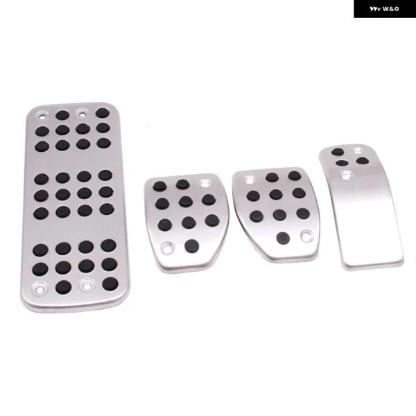 プジョー 207 301 307 208 2008 308 408 CC/ シトロエン C3 C4/DS 3 4 6 DS3 DS4 DS6 アクセル フットレスト カスタムペダル パッド プレート カスタム パーツ アクセサリーHigh-...