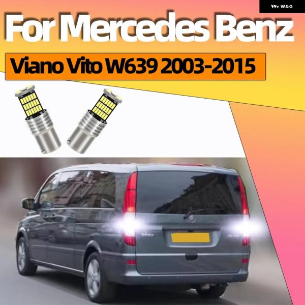 メルセデス ベンツ VIANO VITO W639 2003 - 07 - 2015 CANBUS LED バックライト バルブ 6000K 2個 セット カスタム パーツ アクセサリーHigh-concerned chemical:Non...