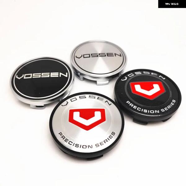 4個 65MM 59MM VOSSEN 車用ホイールセンターキャップ ハブリム ハブキャップカバー スタイリング カスタム パーツ アクセサリーHigh-concerned chemical:Noneis_customized:YesOri...
