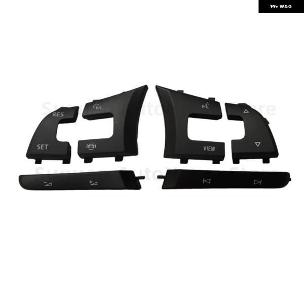 ステアリングホイール ボタン カバー トリム 1個 VW ゴルフ 7 7.5 ジェッタ ティグアン R ライン 5G0959442AE 5G0959442N 5G0959442M カスタム パーツ アクセサリーHigh-concerned ...