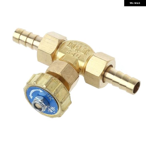 エルボ型ニードル バルブ 8MM プロパンガス バーブスピゴット 1個 カスタム パーツ アクセサリーHigh-concerned chemical:NoneActuator Mode:Without Manual And Instruct...