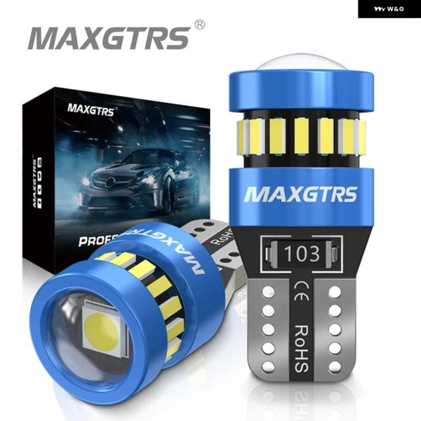 W5W T10 LED CANBUS 5W5 12V 5W 750LM スーパーカー インテリア サイドライト 194 3030 SMD バルブ ホワイト アンバー レッド カスタム パーツ アクセサリーHigh-concerned che...