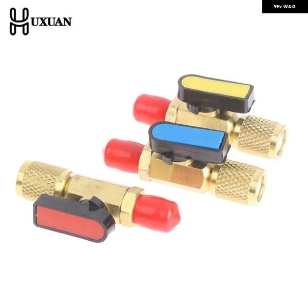 1/4インチ オス - 1/4インチ メス ストレート ボール バルブ チャージング ホース マニホールド カスタム パーツ アクセサリーHigh-concerned chemical:NoneNC or NO:Normally OpenA...