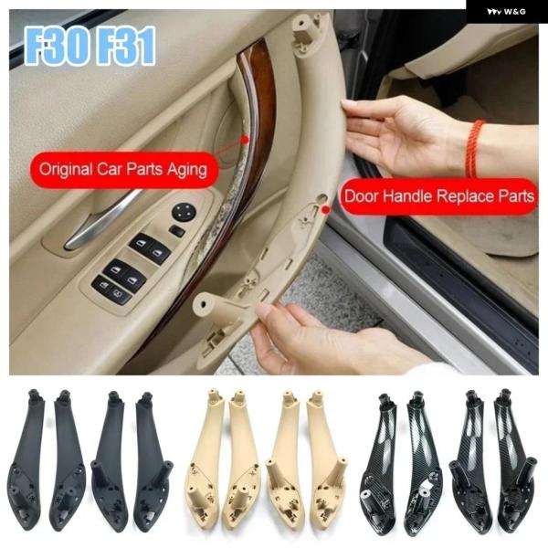BMW 3 シリーズ F30 F80 F31 F32 F33 F34 F35 F36 F82 2013-2018 車内ドアプルハンドル インナー パネル トリム 51417279312 カスタム パーツ アクセサリーOther Part N...