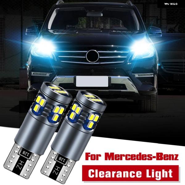 LED パーキング ライト バルブ W5W T10 CANBUS メルセデス ベンツ W211 W212 A207 C207 S211 S212 W220 W221 C216 W163 W164 W166 W251 E S カスタム パーツ...