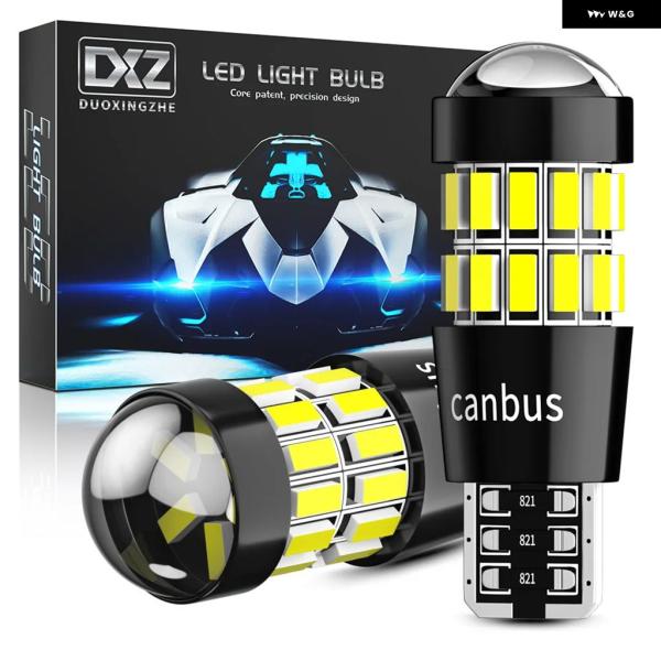 DXZ 2個 W5W T10 LED バルブ レンズ 30SMD 12V WY5W CANBUS 車用クリアランス インテリア ドーム パーキング シグナル ライト BMW アウディ MERCEDES カスタム パーツ アクセサリーItem...