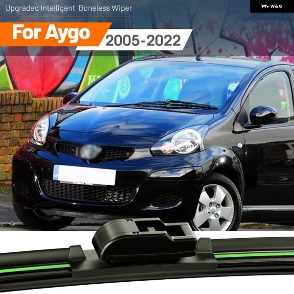 トヨタ アイゴ 2005-2022 フロント ウインドシールド ワイパー ブレード 2007 - 12 2016 ウインドスクリーン ウィンドウ 1個 カスタム パーツ アクセサリーHigh-concerned chemical:NoneP...