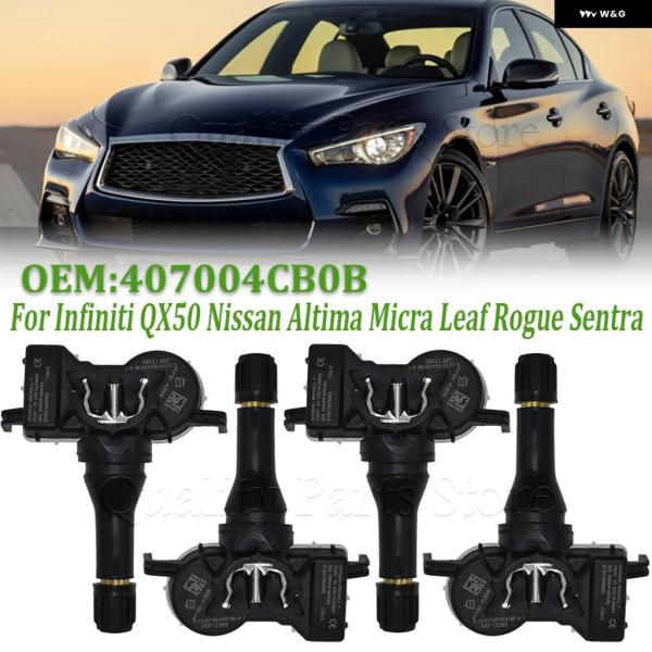 INFINITI QX50 日産 ALTIMA MICRA LEAF ROGUE SENTRA 433MHZ タイヤ エア圧 センサー MENT 407004CB0B 407004CB0A カスタム パーツ アクセサリーHigh-conce...