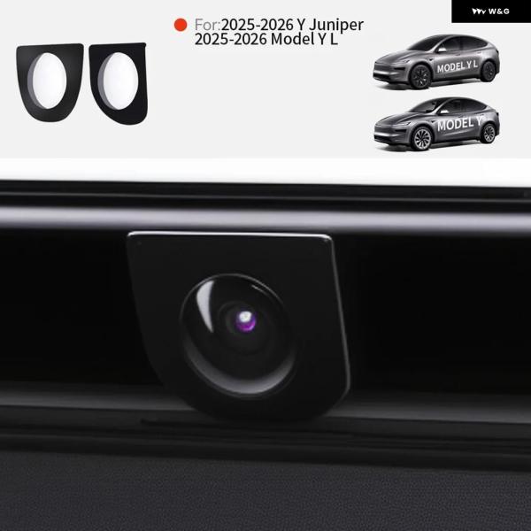 車両フロント カメラ テスラ モデル Y ジュニパー 2025 興味深い防止車 カスタム パーツ アクセサリーBrand Name:YZProduct Name:FOR Tesla 2025 Vehicle Camera Protectio...