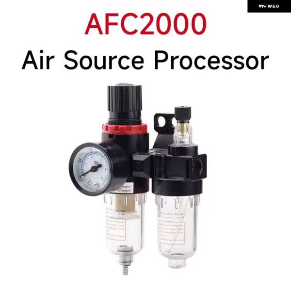AFC2000 エアコン プレッサーレギュレーター G1/4 オイルウォーターセパレーター エア フィルター 減圧弁 AFR2000 AL2000 ポンプ 排水 カスタム パーツ アクセサリーMotivity Type:otherHigh-...
