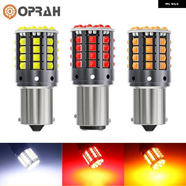 1個 スーパーカーライト LED 1156 BA15S P21W BAU15S PY21W 1157 P21/5W W21W 3030SMD CANBUS ウィンカーランプ DRL 12V カスタム パーツ アクセサリーHigh-conce...