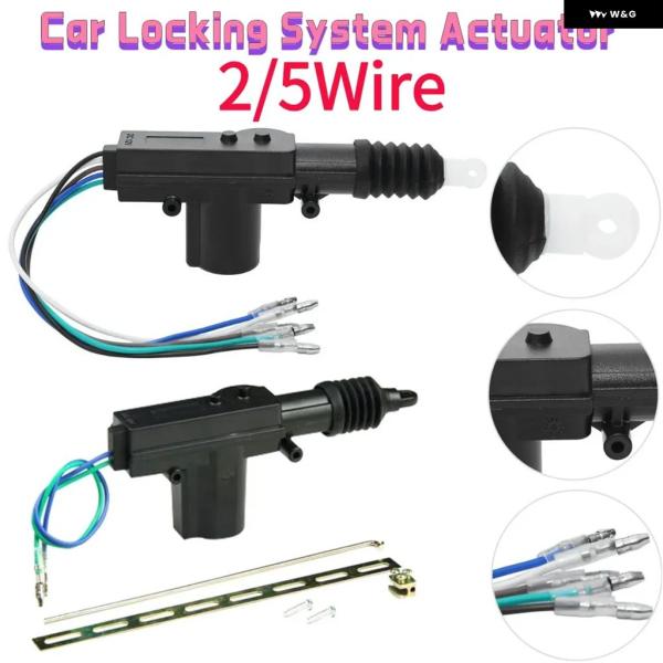 2/5 線式電動リモートセントラルドアロック アクチュエーター 12V ロック システム シングルガンタイプキット カスタム パーツ アクセサリーHigh-concerned chemical:NoneItem Height:50 mmIt...
