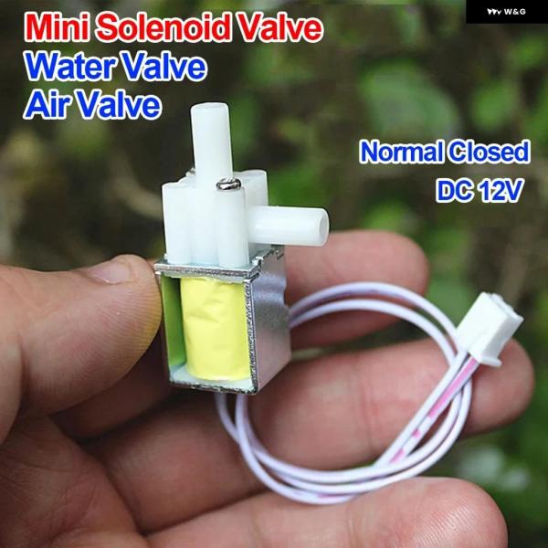 DC 12V ノーマルクローズ ミニ ソレノイド バルブ 電磁式ウォーター バルブ 電動 エアベント バルブ N/C フラワー カスタム パーツ アクセサリーHigh-concerned chemical:NoneNC or NO:Norm...