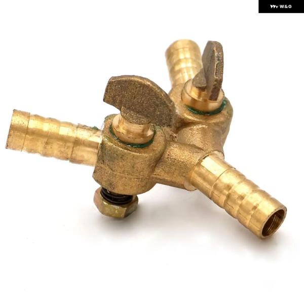 8MM 10MM ホースバーブ Y 3 方向 遮断弁 ガス バルブ 燃料 エア ガス カスタム パーツ アクセサリーHigh-concerned chemical:NoneStructure:controlMedia:GasMaterial...
