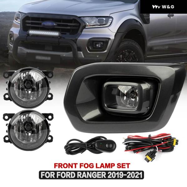 フロント バンパー フォグランプ アップグレード キット フォード レンジャー 2019-21 バージョン フォグライトセット スイッチ+配線 カスタムパーツ アクセサリー 交換用部品Voltage:12 VModel Name:FD990...
