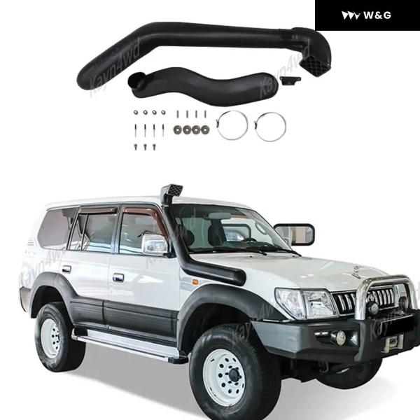 オフロード 4X4 カーアクセサリー エアインテークシュノーケルキット 1995-2003 トヨタ ランダー クルーザー プラド LC90 FJ90 ウェーディングブレスホース パイプ カスタムパーツ アクセサリー 交換用部品Hign-co...