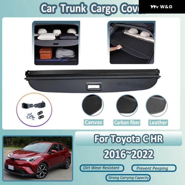 車 トランク カーテン トヨタ C HR 2022 アクセサリー CHR C-HR IZOA 2016~2022 車 プライバシー セキュリティ シェード パーティショントレイ カスタムパーツ アクセサリー 交換用部品Hign-concer...