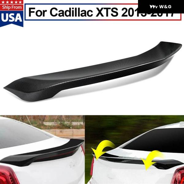 V スタイル リア トランク ウィング スポイラー カーボンカラー キャデラック XTS 2013-2017 カスタムパーツ アクセサリー 交換用部品Hign-concerned Chemical:NoneBrand Name:MagicK...