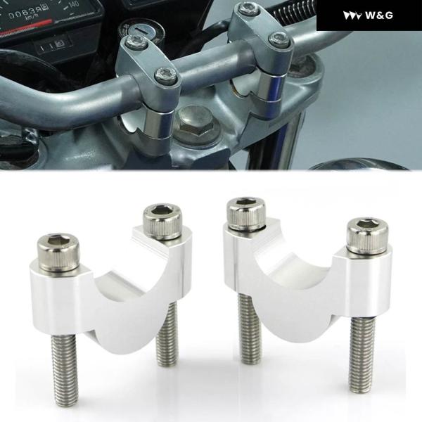 トライアンフ SPEED TRIPLE 1050I R RS S 1200 RS STREET TRIPLE R RS S 675/R 765 R/RS/S 28MM 1-1/8インチ ハンドルバー ライザー マウント ライザー カスタムパ...