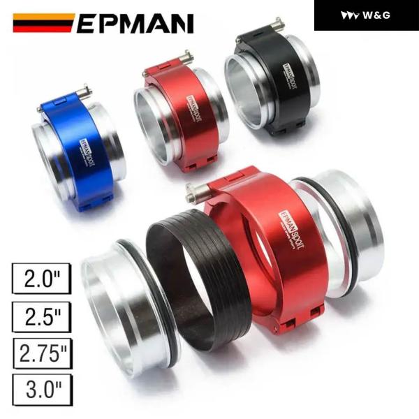 HD クランプ システム アセンブリ 排気 Vバンドクランプ クイックリリース 2.0インチ/2.5インチ/2.75インチ/3.0インチ OD 排気/インタークーラー パイプ /ターボ カスタムパーツ アクセサリーHign-concerne...