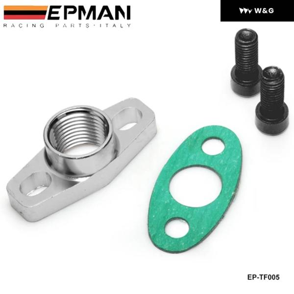 ターボオイルリターン/ドレンフランジ アダプター メス AN10 1/2NPNT GT28 GT30 GT35 T25 EP-TF005 カスタムパーツ アクセサリーHign-concerned Chemical:NoneCountry/R...