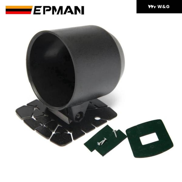 ゲージポッド 52MM 汎用 ゲージカップ カー マウント ホルダー プラスチック シングルオートカーメーターポッド ダッシュポッド マウント ブラケット EPCV52BK カスタムパーツ アクセサリーHign-concerned Chem...