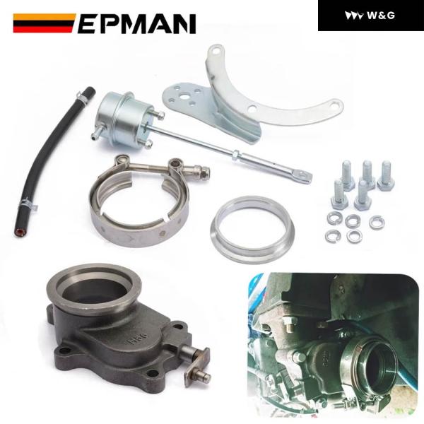 2.5インチ インナーウェイストゲート変換キット T3 T4 5ボルトスイング バルブ アクチュエーター T3 8PSI EPCGQ124Z カスタムパーツ アクセサリーSpecial Features:UniversalItem Diam...